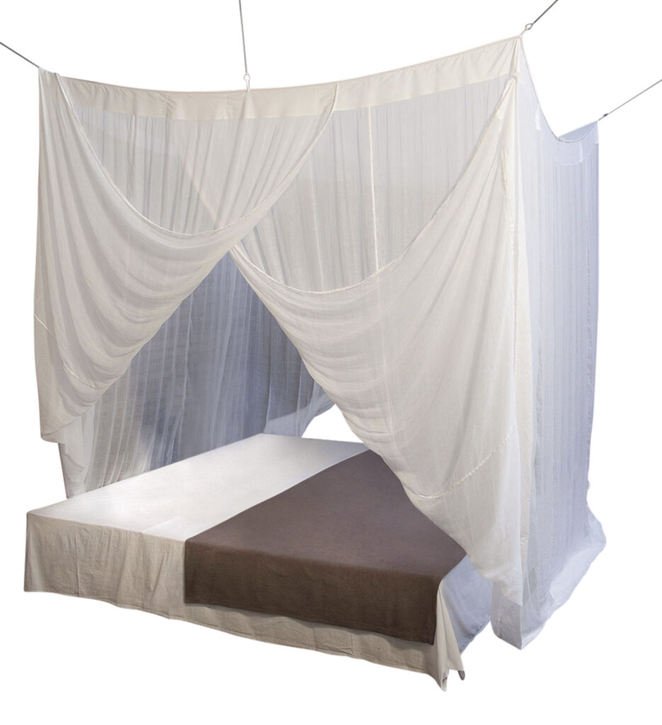 Deconet Katoen klamboe - Classic XXL- L210 x B240cm WIT - 2pers ...